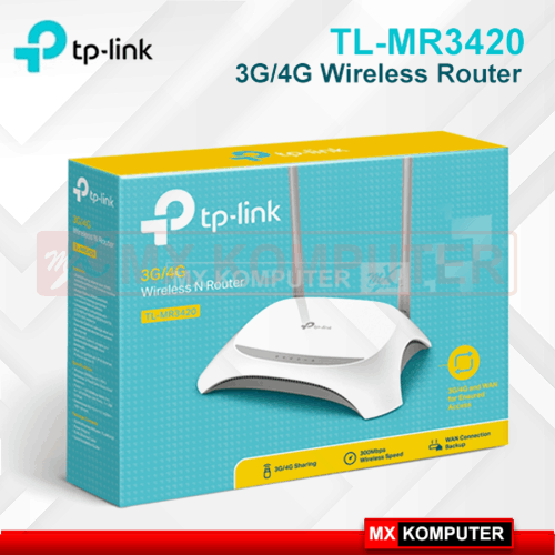 TP-Link TL-MR3420 Wireless N Router | MX Komputer Jogja