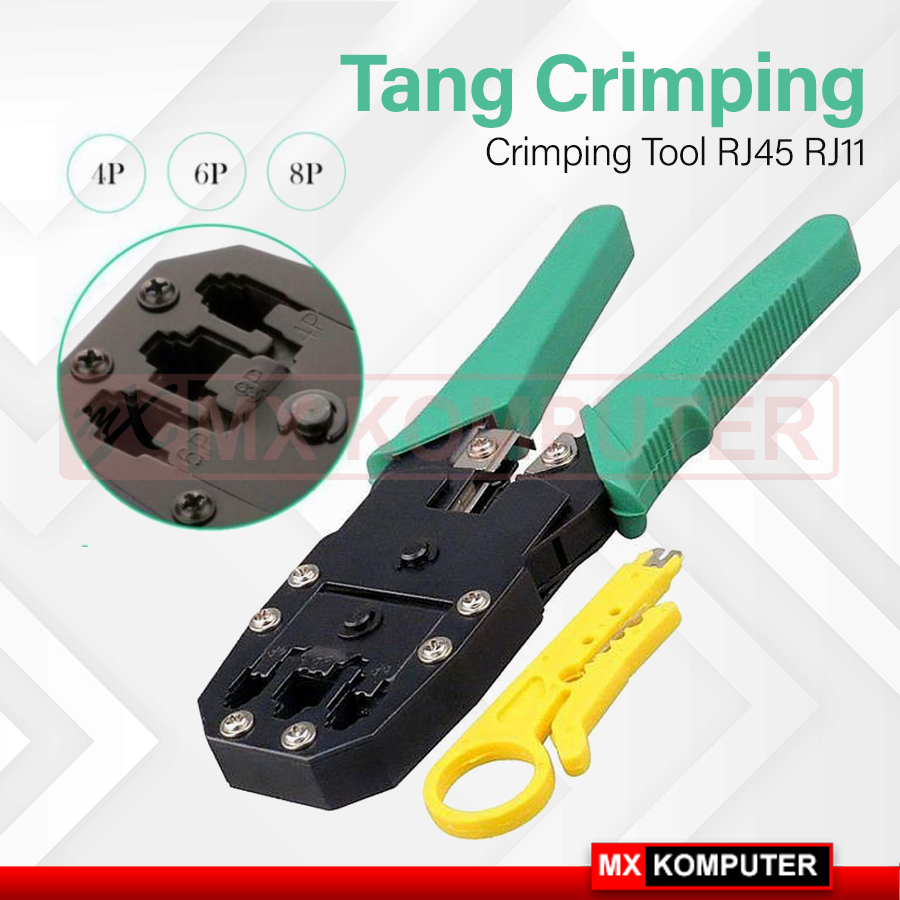 Tang Crimping RJ45 RJ11 | MX Komputer Jogja
