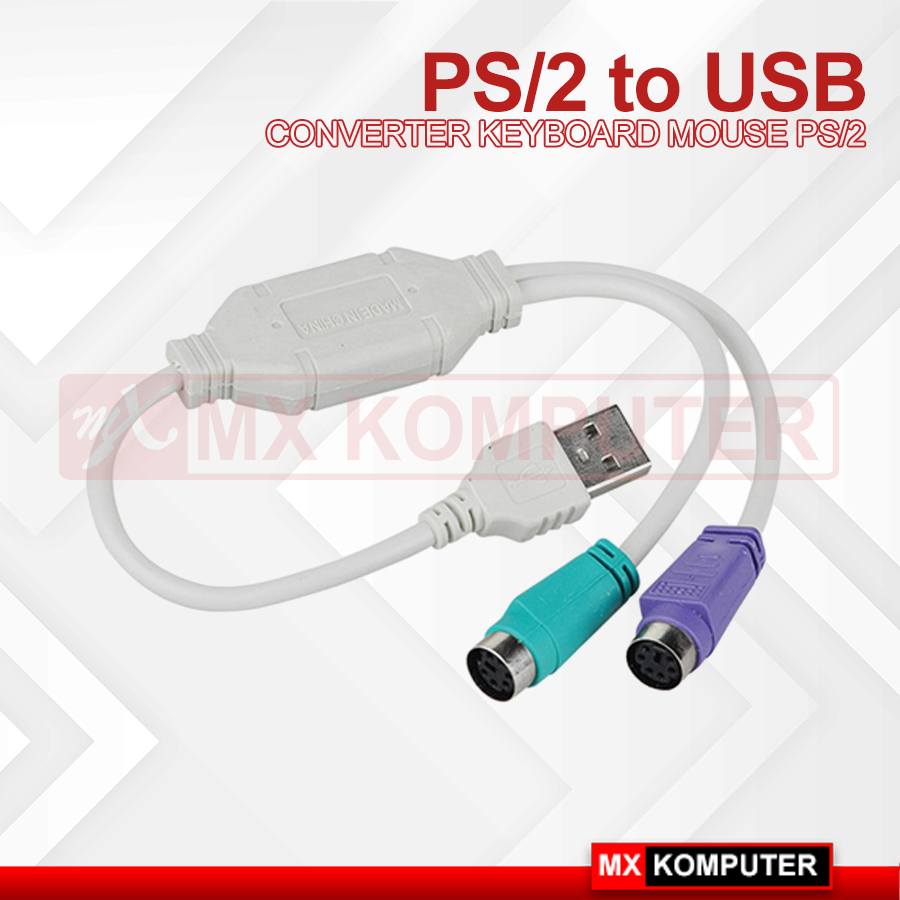 Converter USB ke PS2 | MX Komputer Jogja
