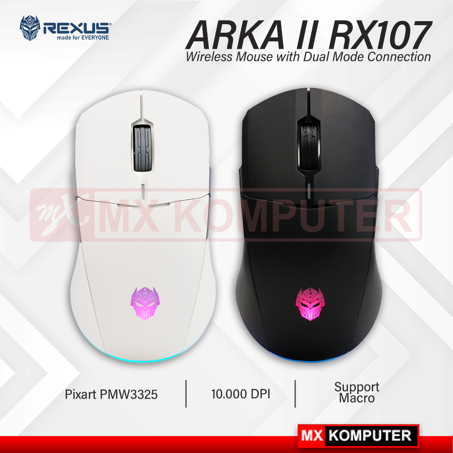 REXUS ARKA II RX-107 Wireless Dual Conection | MX Komputer Jogja