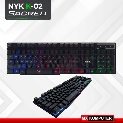Keyboard NYK K-02 Semi Mechanical | MX Komputer Jogja