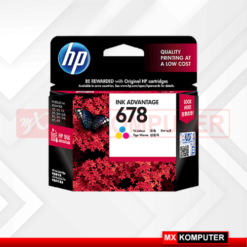 Cartridge HP 678 Color | MX Komputer Jogja