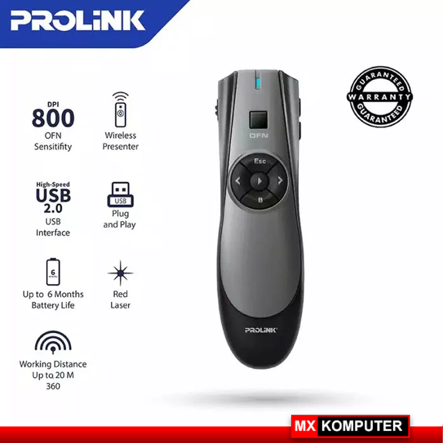 Laser Pointer Prolink PWP102G | MX Komputer Jogja