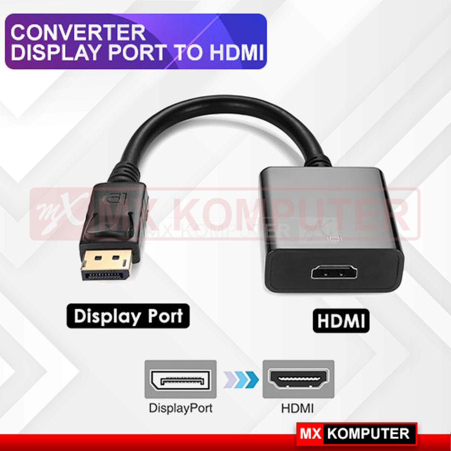 Converter Display Port to HDMI | MX Komputer Jogja