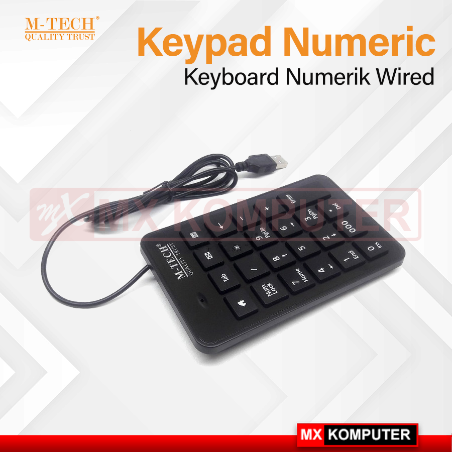 M-Tech Keyboard keypad Angka Numerik USB | MX Komputer Jogja