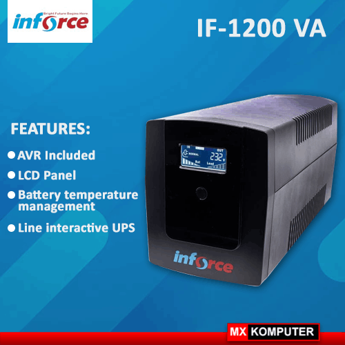 UPS Inforce 1200VA IF-1200VA | MX Komputer Jogja