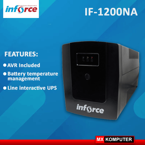 UPS Inforce 1200VA IF-1200NA | MX Komputer Jogja