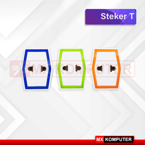 Steker T Multifungsi Colokan Listrik | MX Komputer Jogja