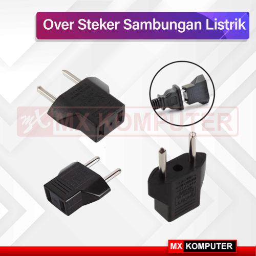 Over Steker Colokan Gepeng/Pipih ke Bulat (Colokan INDONESIA) | MX ...
