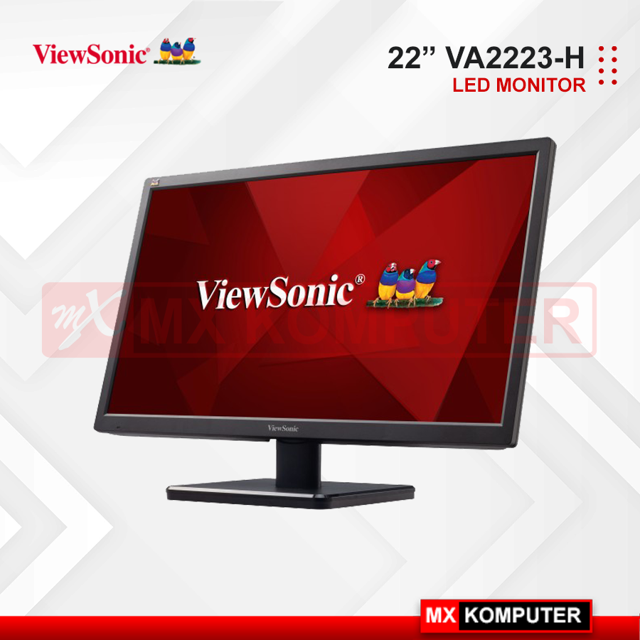 Viewsonic 22 Inch VA2223-H LED Monitor | MX Komputer Jogja