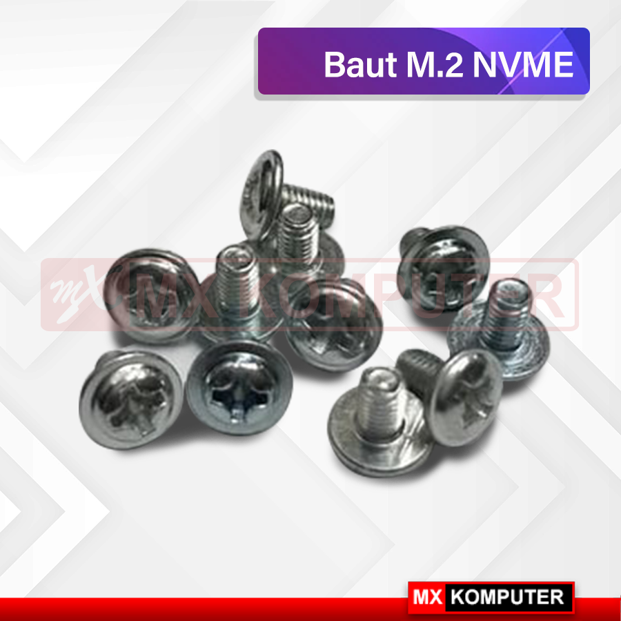 Baut SSD M.2 NVMe Sekrup M2 Laptop PC | MX Komputer Jogja