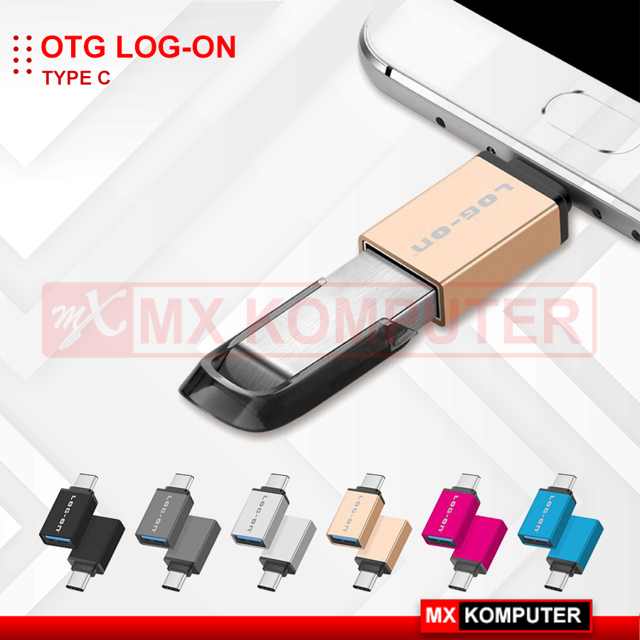 OTG LOG ON Type C LOG-ON | MX Komputer Jogja