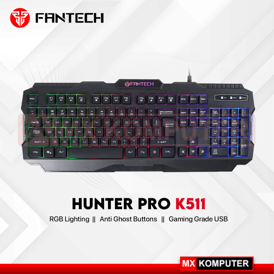 Keyboard Fantech Hunter Pro K511 | MX Komputer Jogja