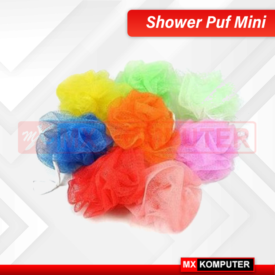 Shower Puff Mini | MX Komputer Jogja