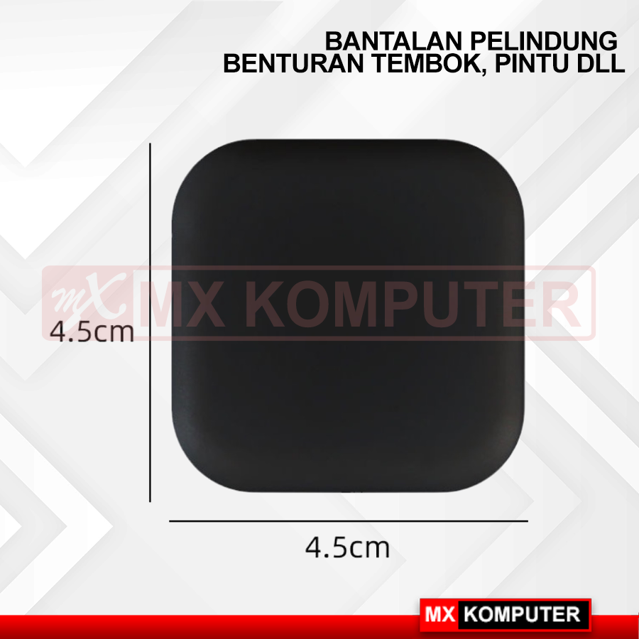 Bantalan Pelindung Penahan Pintu – Kotak | MX Komputer Jogja