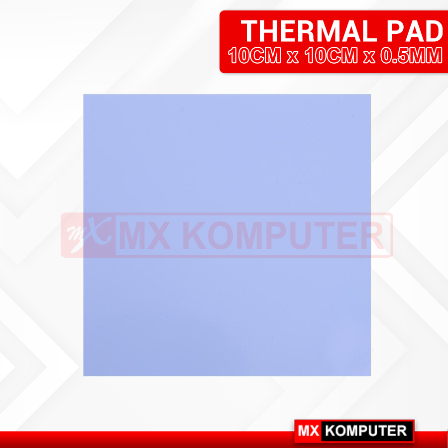 Thermal Pad 10cm x 10cm x 0.5mm CPU GPU Processor VGA Heatsink | MX ...