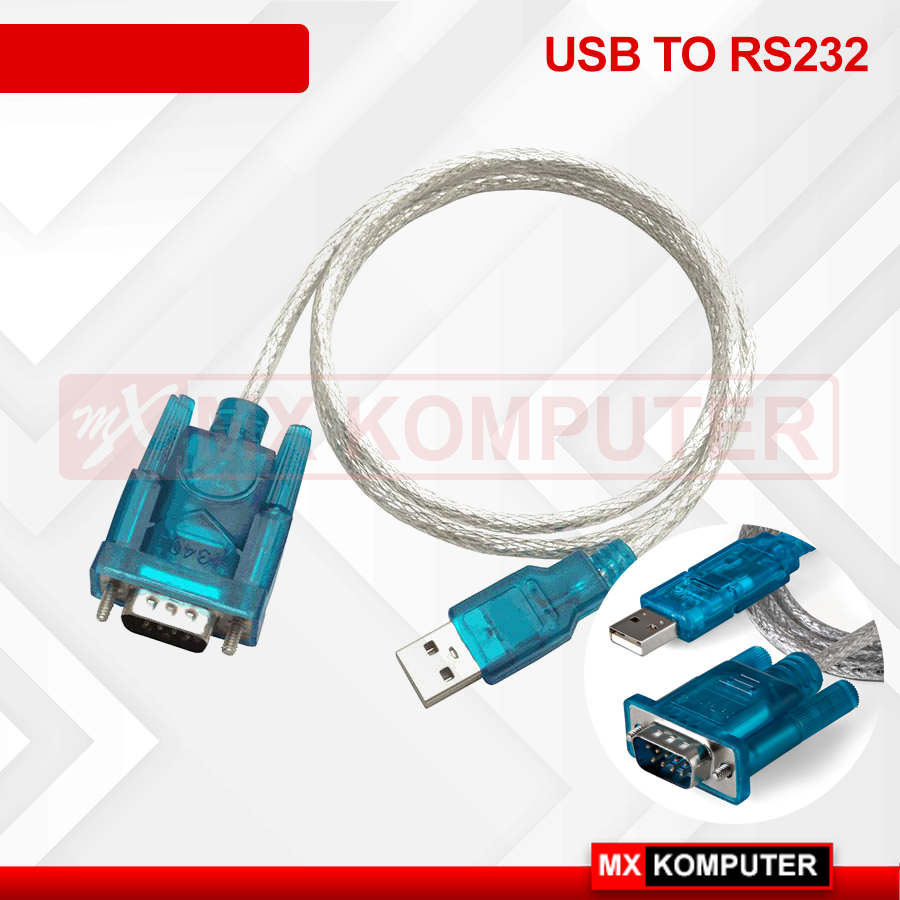 Converter USB To Serial DB-9 RS232 | MX Komputer Jogja