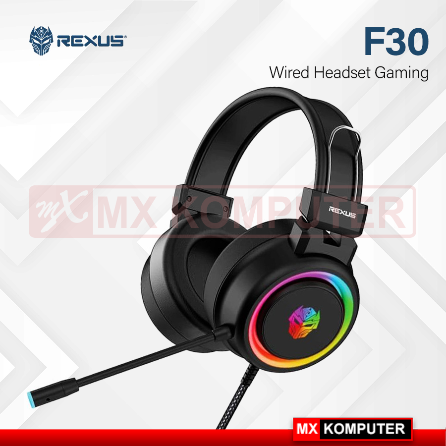Rexus F30 Vonix Gaming Headset | MX Komputer Jogja