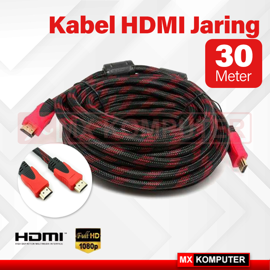 Kabel HDMI 30m Tambang | MX Komputer Jogja