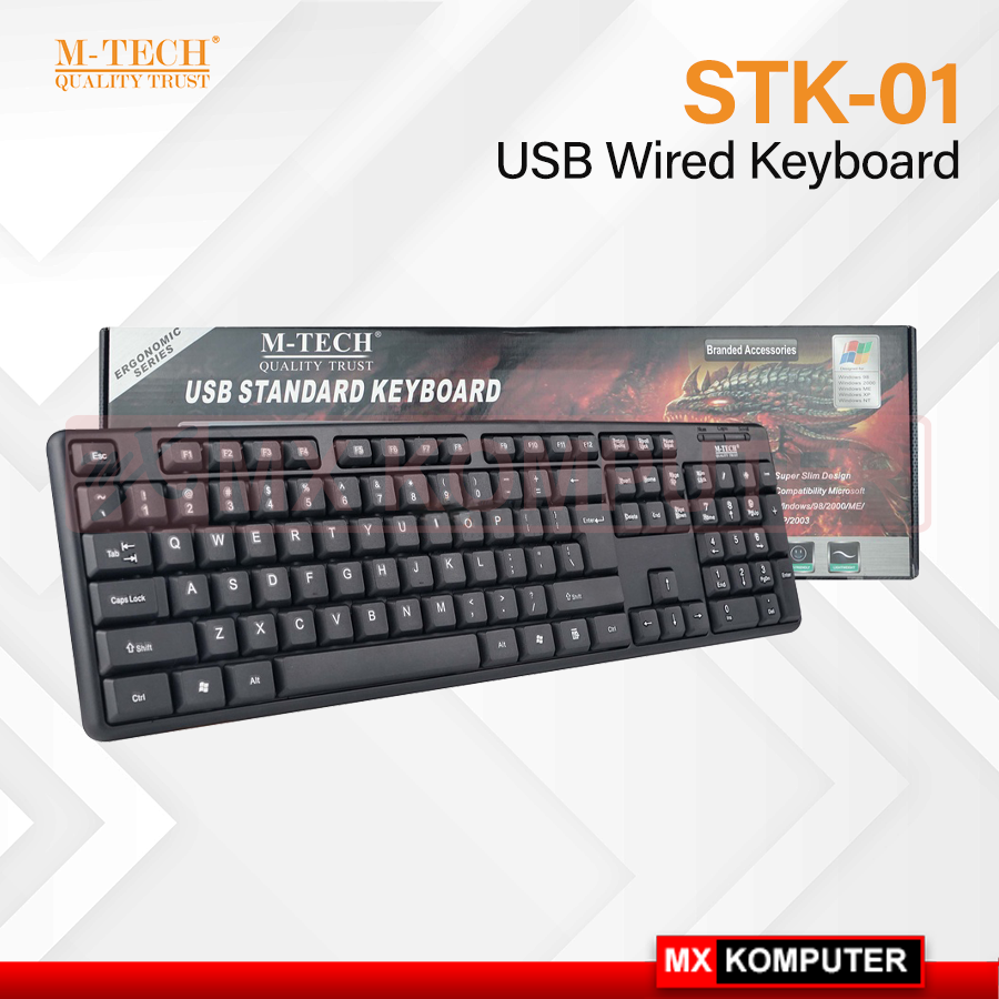 Keyboard Usb M-Tech STK-01 | M TECH STK01 | MX Komputer Jogja
