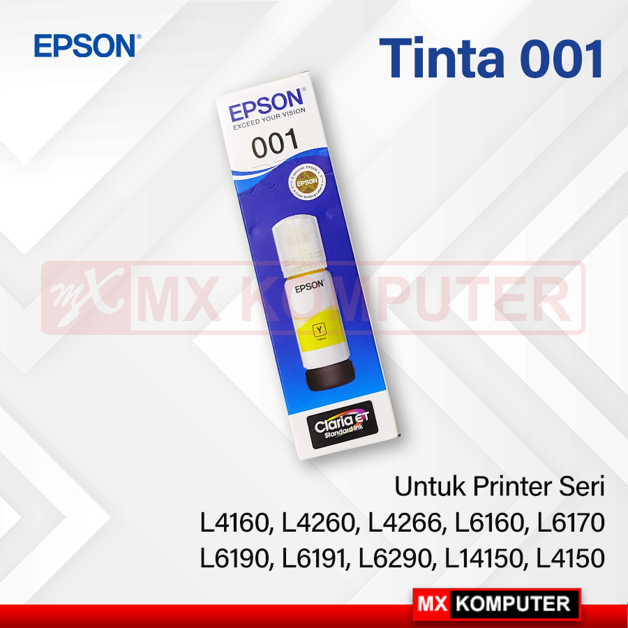 Tinta Epson 001 Original – Yellow | MX Komputer Jogja