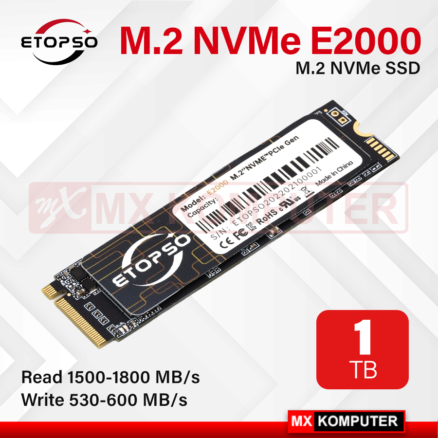 SSD ETOPSO M.2 NVME PCIE 1TB | MX Komputer Jogja