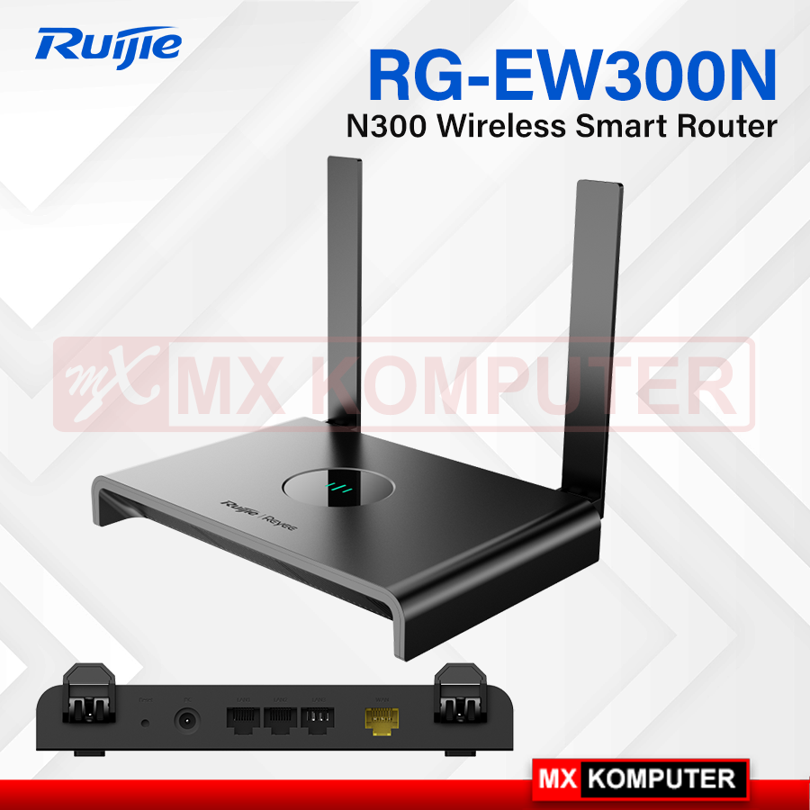 Router Wireless Ruijie RG-EW300N 300Mbps | MX Komputer Jogja
