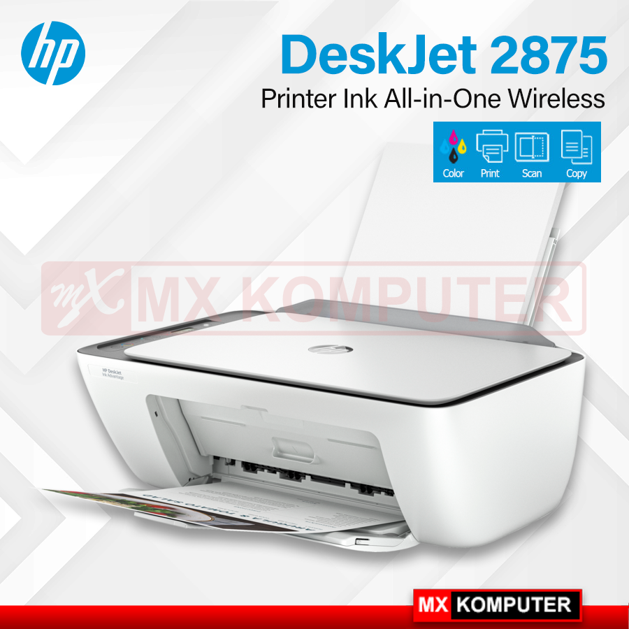 Printer HP 2875 DeskJet Ink Advantage All-in-One Print Scan Copy ...
