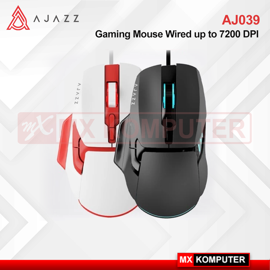 Mouse Ajazz AJ039 Wireless Gaming Mouse Up To 4800 DPI 3 Mode Wireless ...