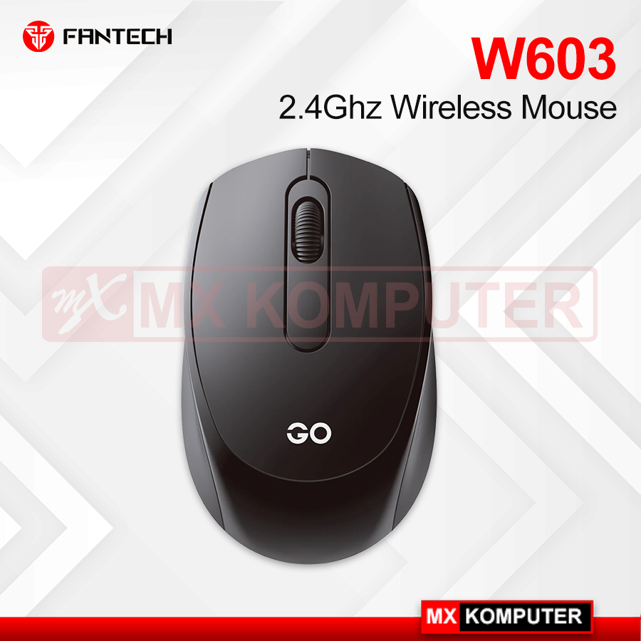 FANTECH GO Wireless Mouse High Performance 1600 DPI W603 – Black | MX ...