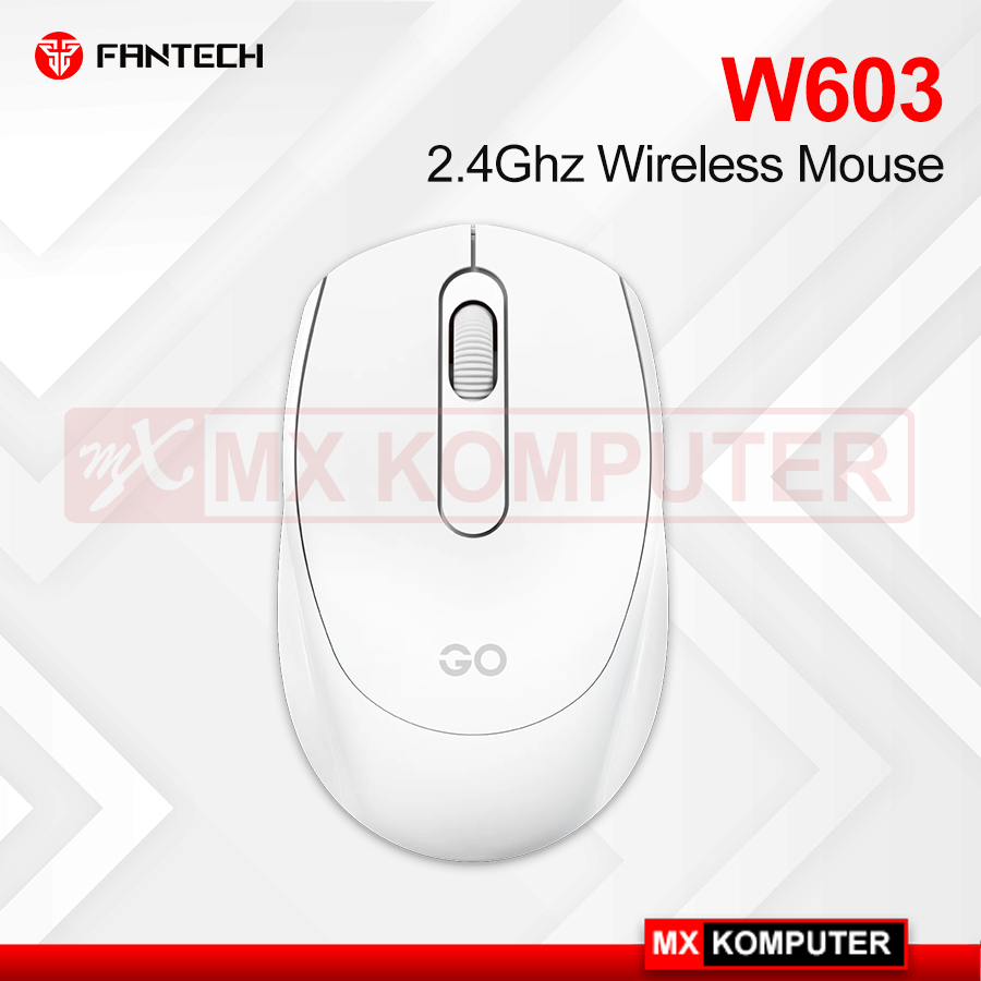 FANTECH GO Wireless Mouse High Performance 1600 DPI W603 – White | MX ...